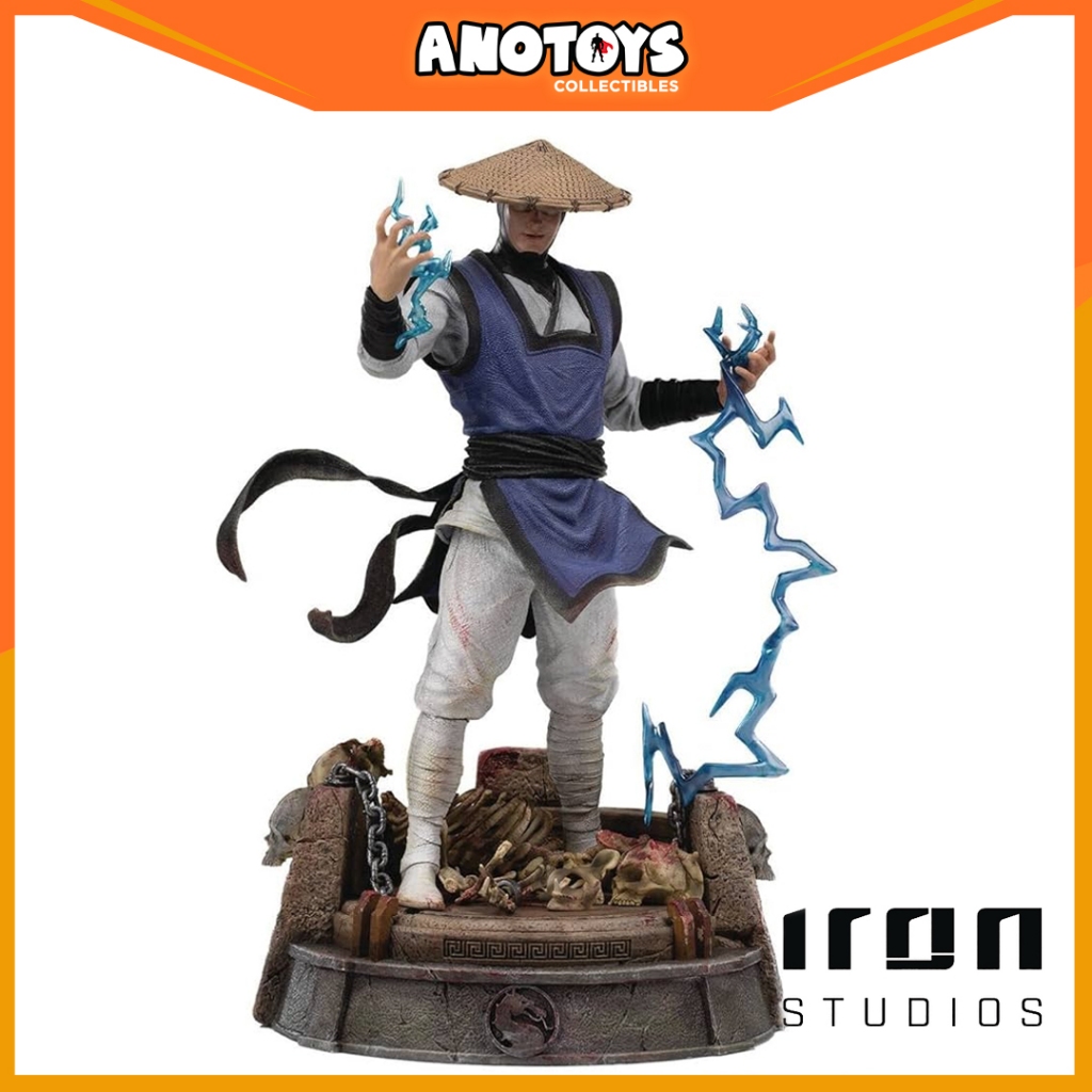 IRON STUDIOS MORTAL KOMBAT II RAIDEN 1/10 ART SCALE STATUE | Shopee ...