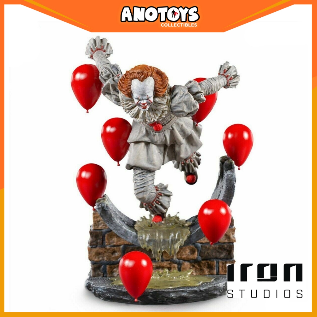 IRON STUDIOS IT CHAPTER TWO PENNYWISE DELUXE ART SCALE 1/10 WBHOR31220 ...