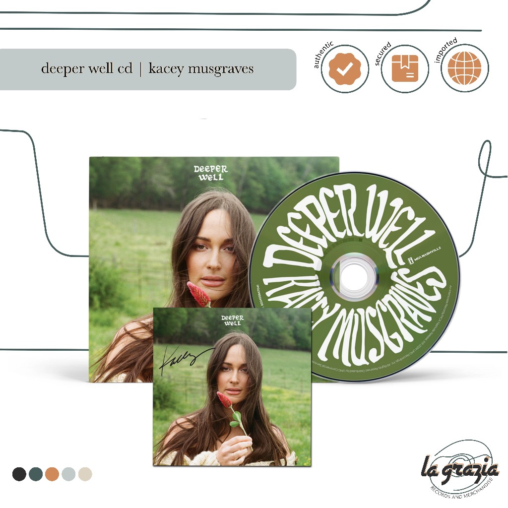 Deeper Well CD [SIGNED] ON HAND | KACEY MUSGRAVES | Shopee Philippines