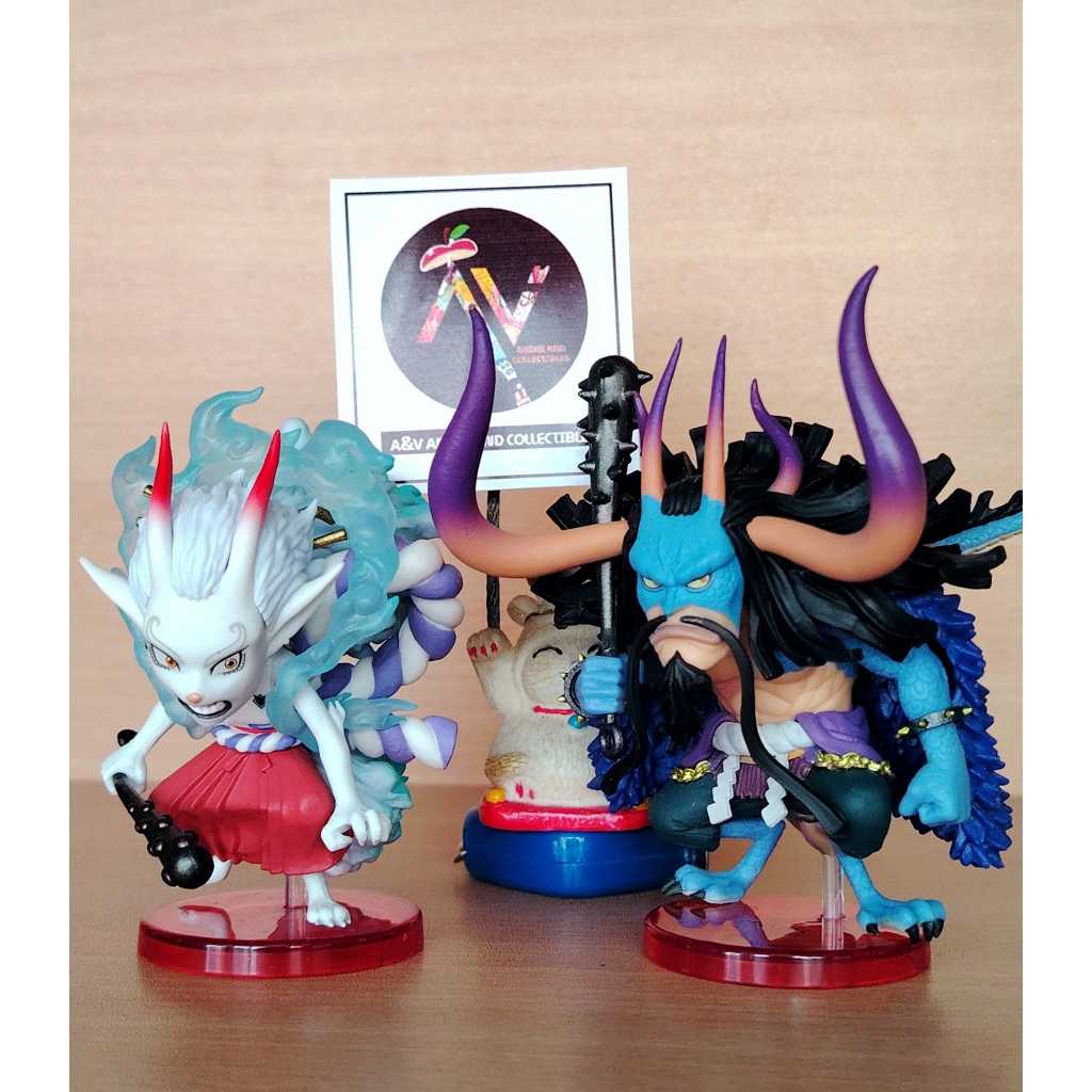 [ AUTHENTIC ] Onepiece_WCF Shonen Jump - Yamato and Kaido Hybrid Form ...