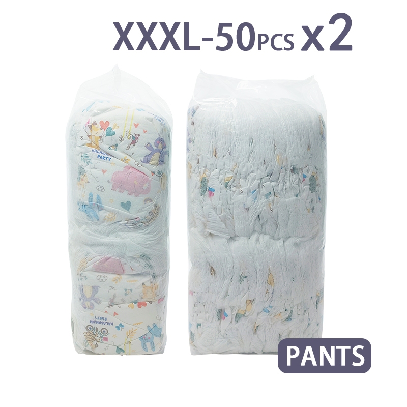 50pcs Baby Diaper Pull ups Pants M/L/XL/2XL/3XL/4XL Korea Diaper ...