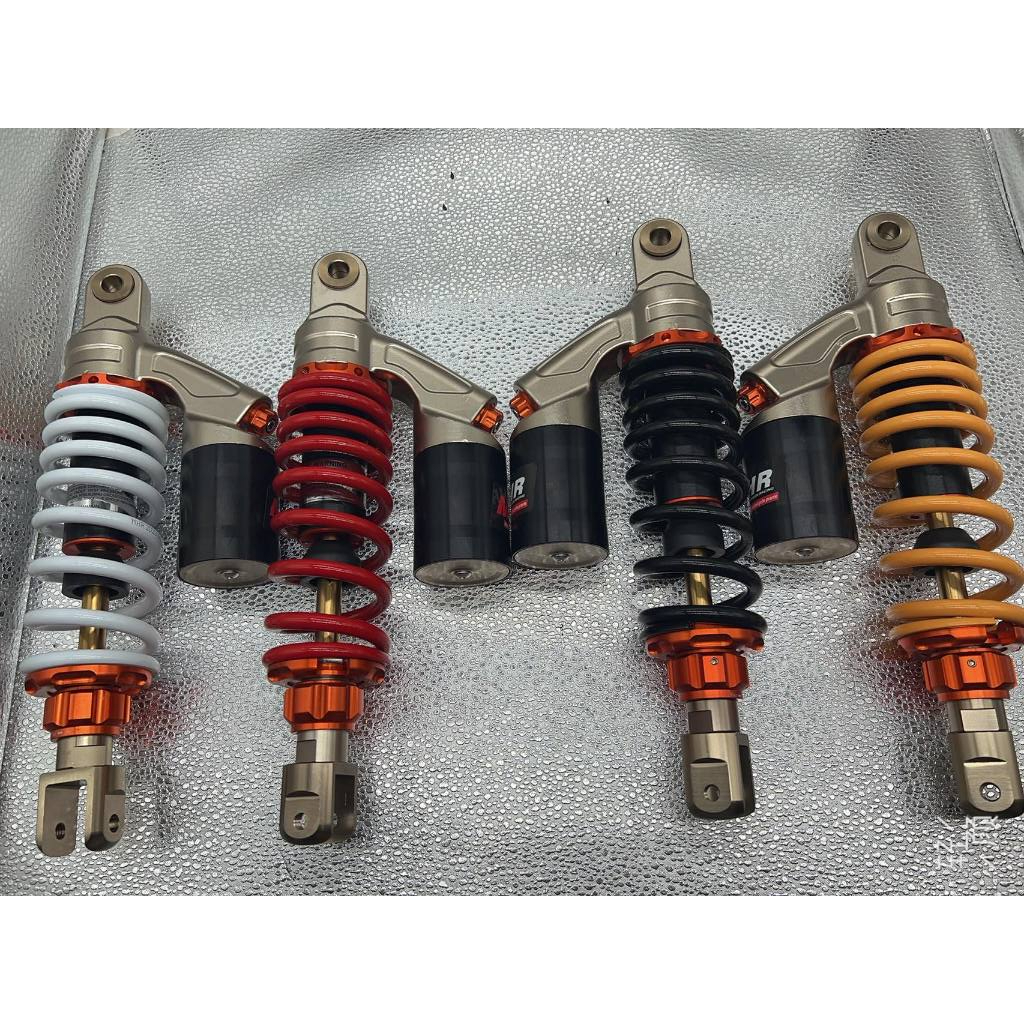 MHR RACING REAR SHOCK FOR MIO W/BLACK GAS TANK 300MM V5 | Shopee ...