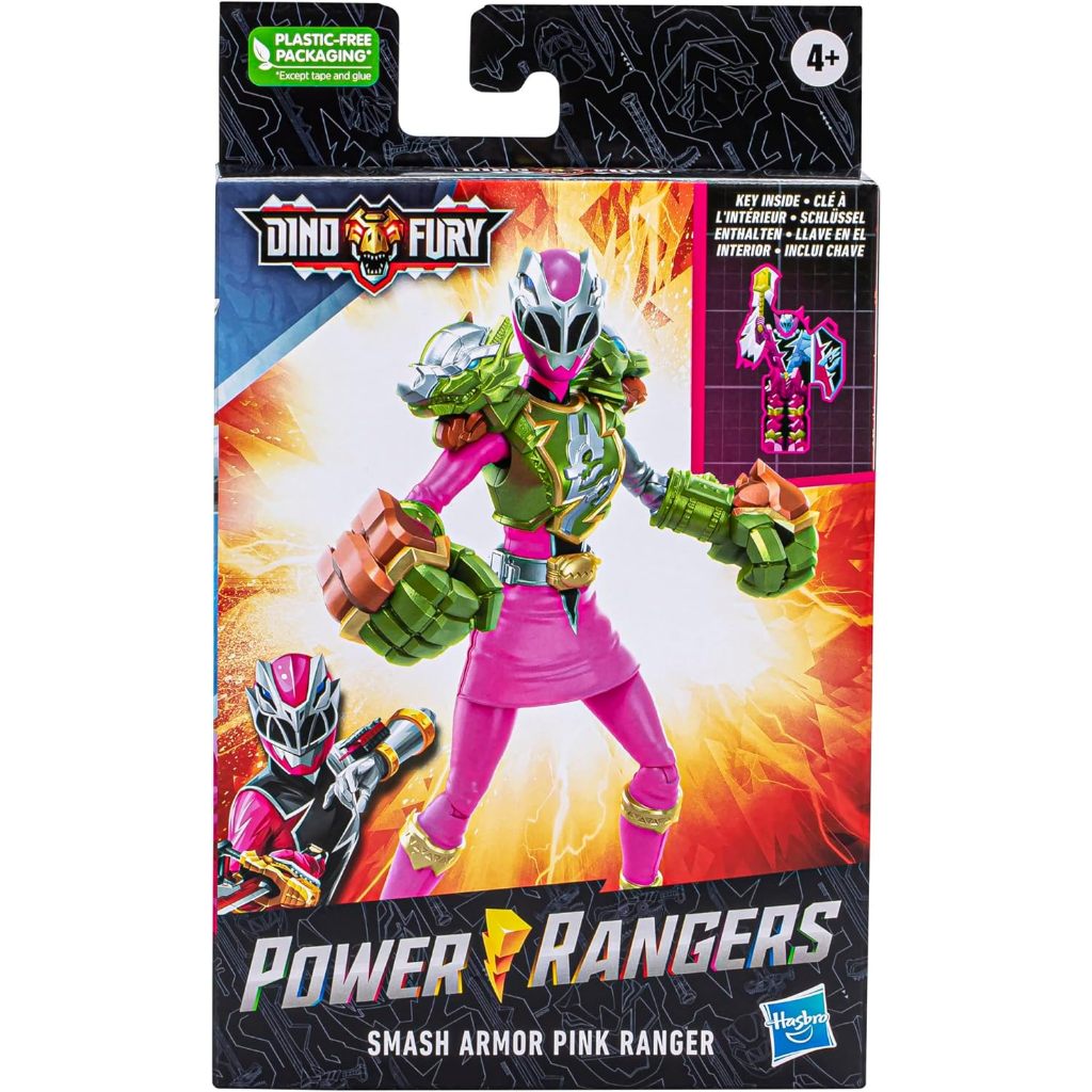 Power Rangers Dino Fury Smash Armor Pink Ranger | Shopee Philippines