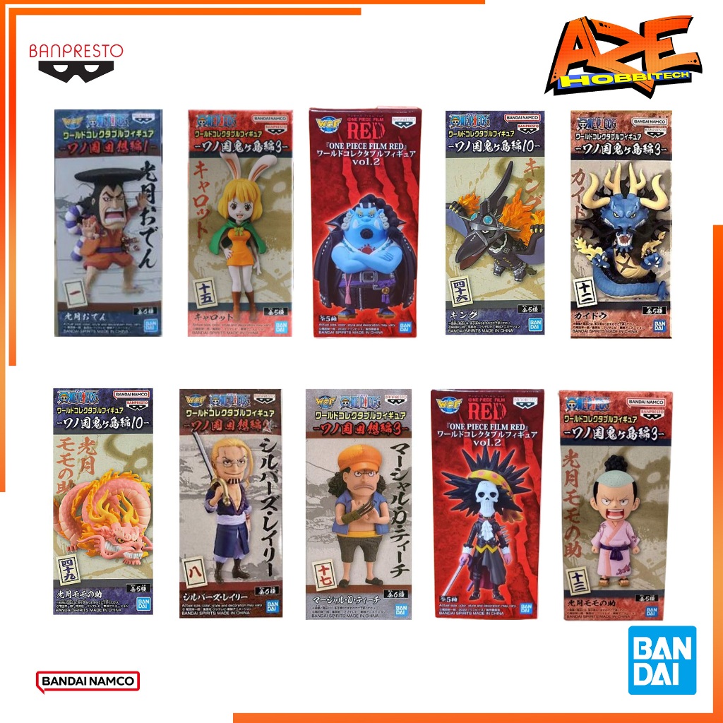 Banpresto WCF One Piece Anime Figure Collections Bandai | Shopee ...
