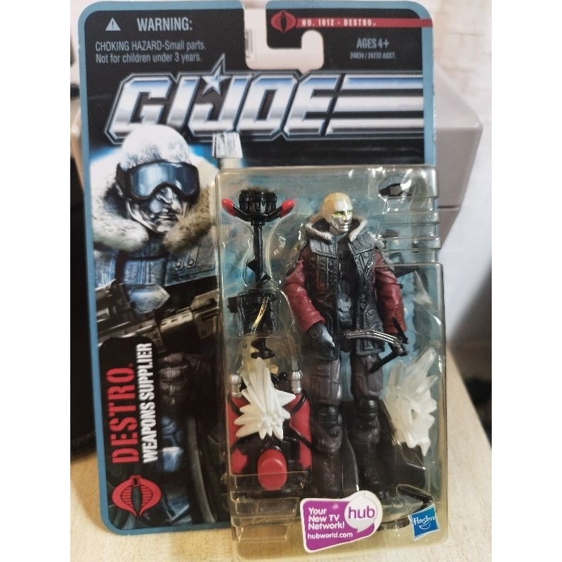 G.I. Joe DESTRO WEAPONS SUPPLIER Pursuit of Cobra Brand New Sealed GI ...