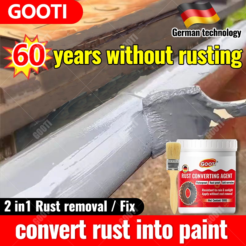 Anti Rust Paint for Metal Rust Remover Rust Converter for Rusty Metal ...