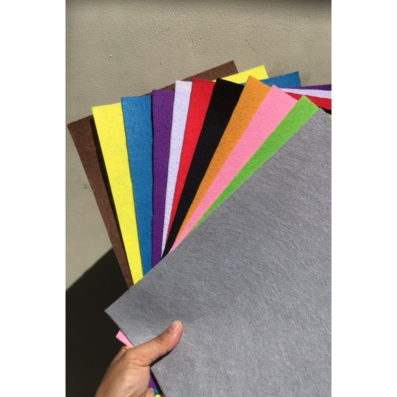 Ma'am And Mom's Hard Felt Cloth (11 colors) | Shopee Philippines