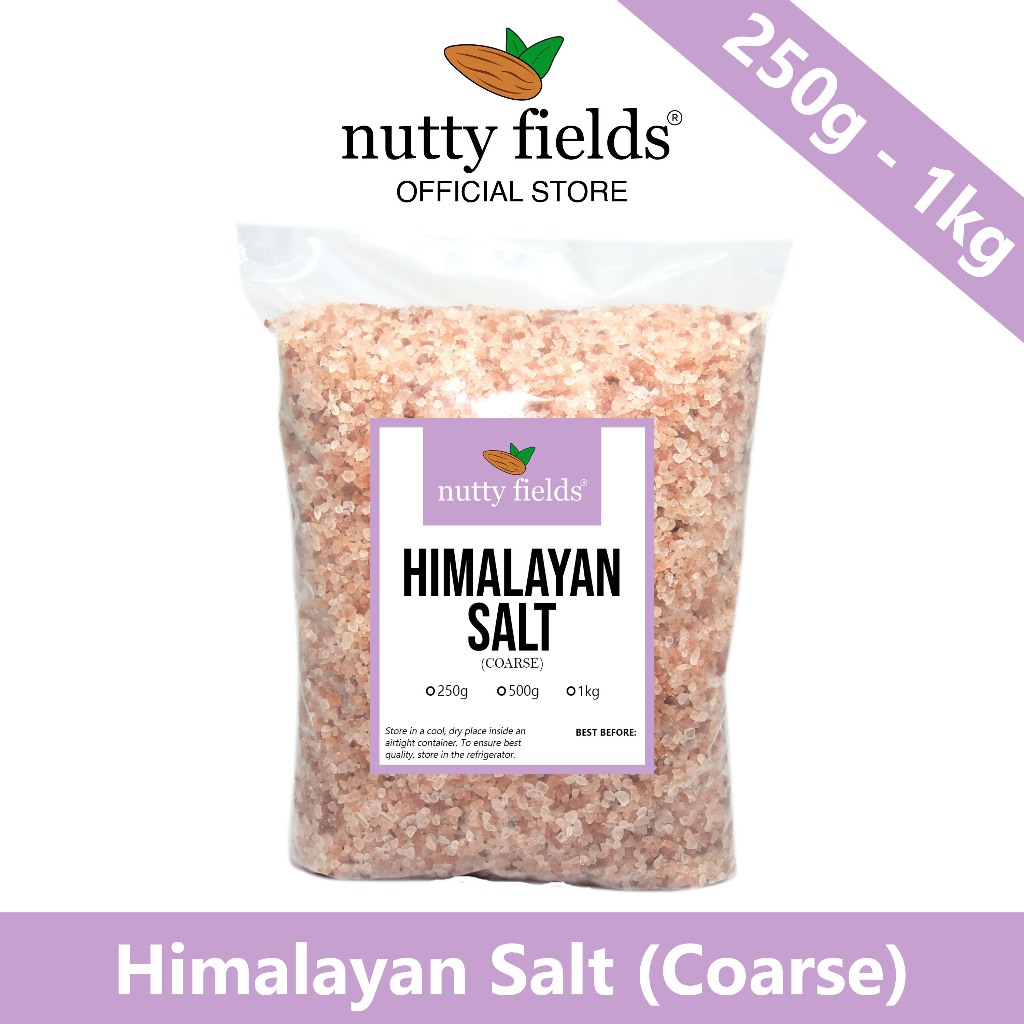 Himalayan Pink Salt (250g - 1kg) by Nutty Fields | Shopee Philippines