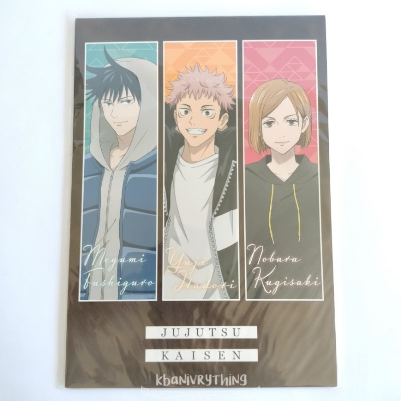 Jujutsu Kaisen - Nanami, Gojo, Yuji, Megumi and Nobara Letter Pad ...