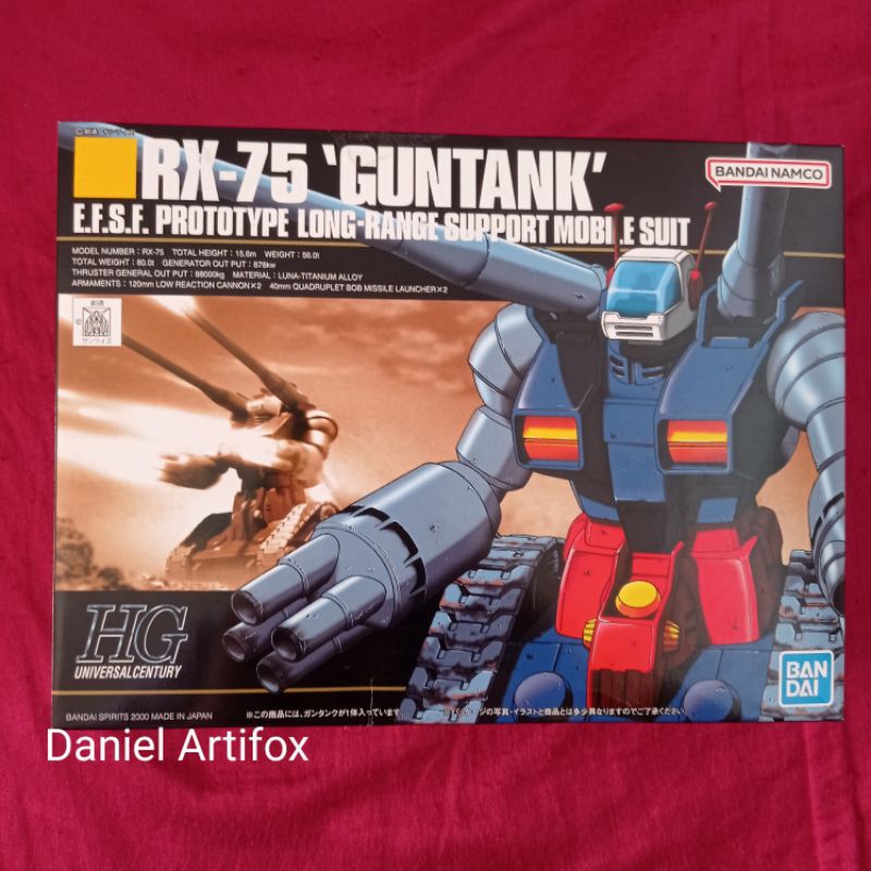 Bandai Guntank High Grade 1/144 HG Gundam mecha robot model kit toys ...