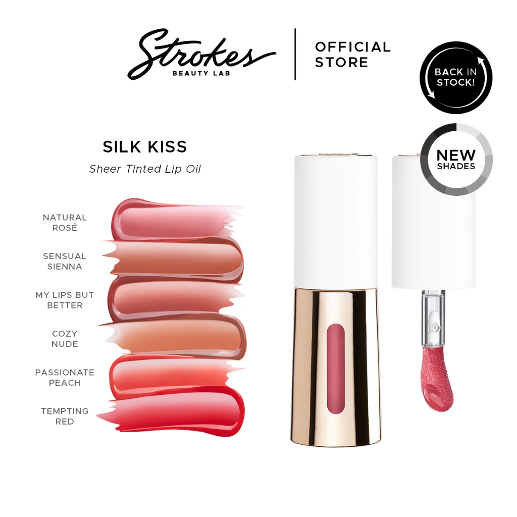 Strokes Silk Kiss [ Tinted Lip Oil ] | Shopee Philippines