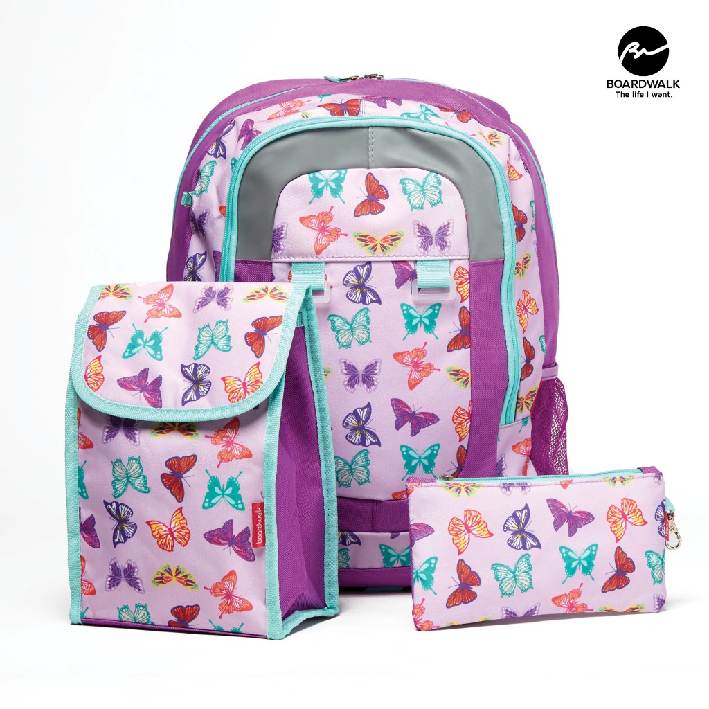 Boardwalk Onivia School Bags for Girls with detachable lunchbag ...