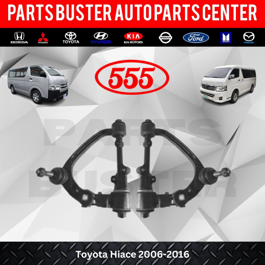 555 Suspension Arm Assembly Front Upper Left/Right Set for Toyota Hiace ...