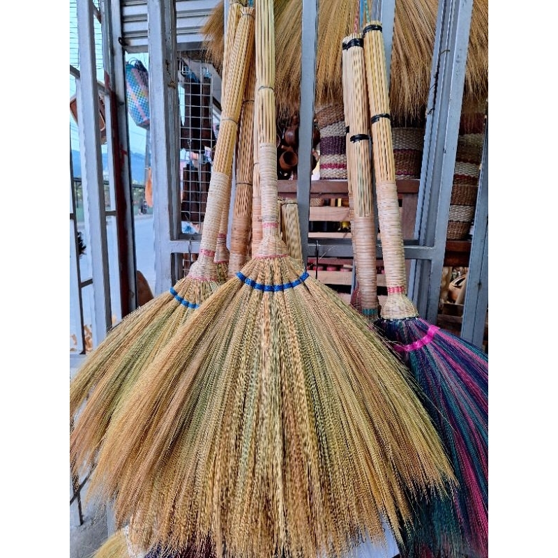 Baguio Walis Tambo| 8-fingers |Matibay| Softbroom | Ethnic Collection ...