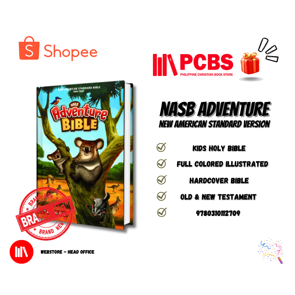 PCBS NASB Adventure Bible for KIDS (FULL COLOR ILLUSTRATED/HOLY BIBLE ...