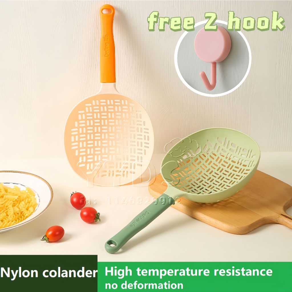 YYDS Spaghetti Eggs Noodles Food Drain Cooking Mesh colander strainer ...