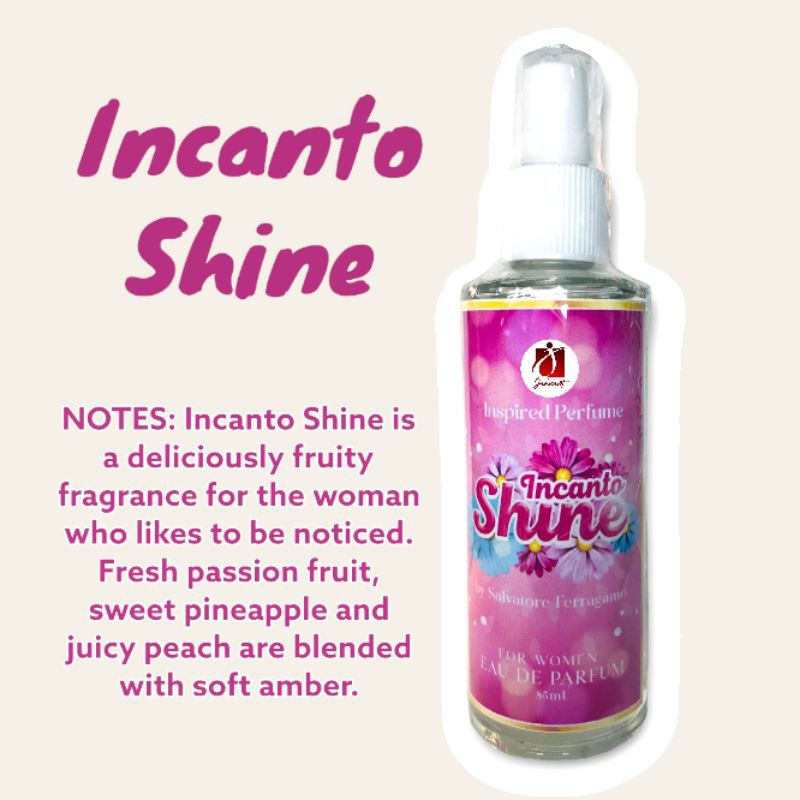 Incanto Shine inspired perfume | Shopee Philippines