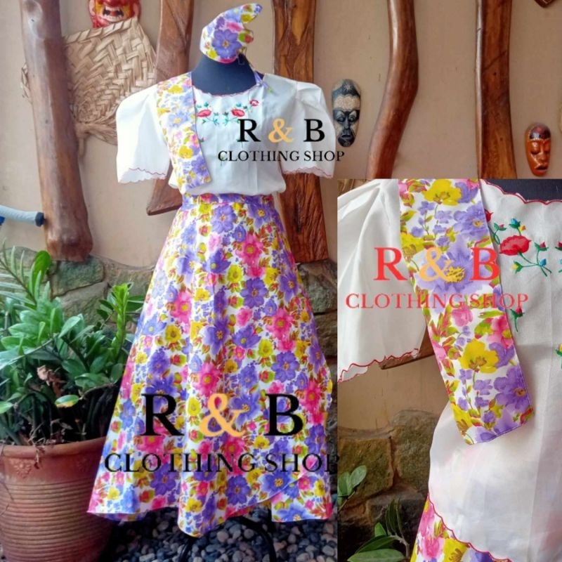 ADULT Filipiniana/ Kimona terno // Maria Clara terno | Shopee Philippines