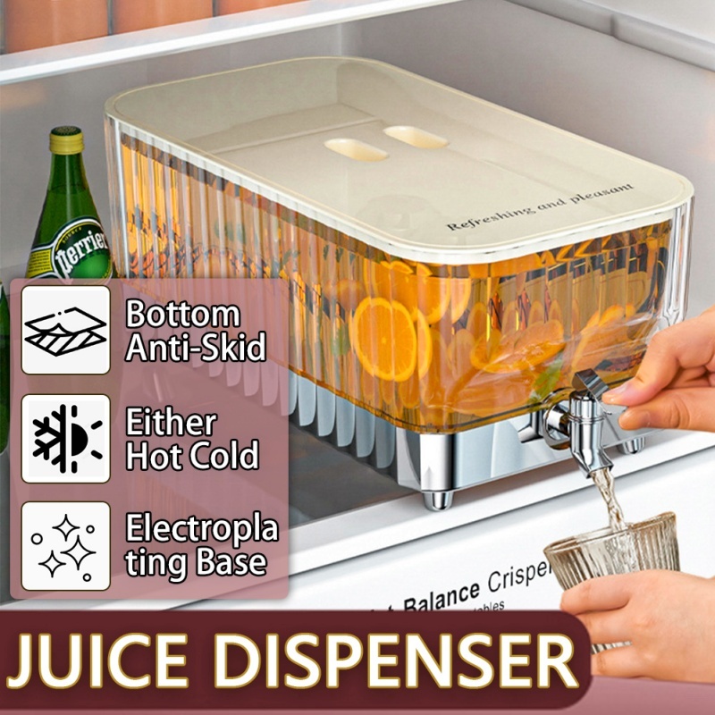 【COD】5.3L Filtered Drinking Water Jug Dispenser Beverage Storage Juice ...
