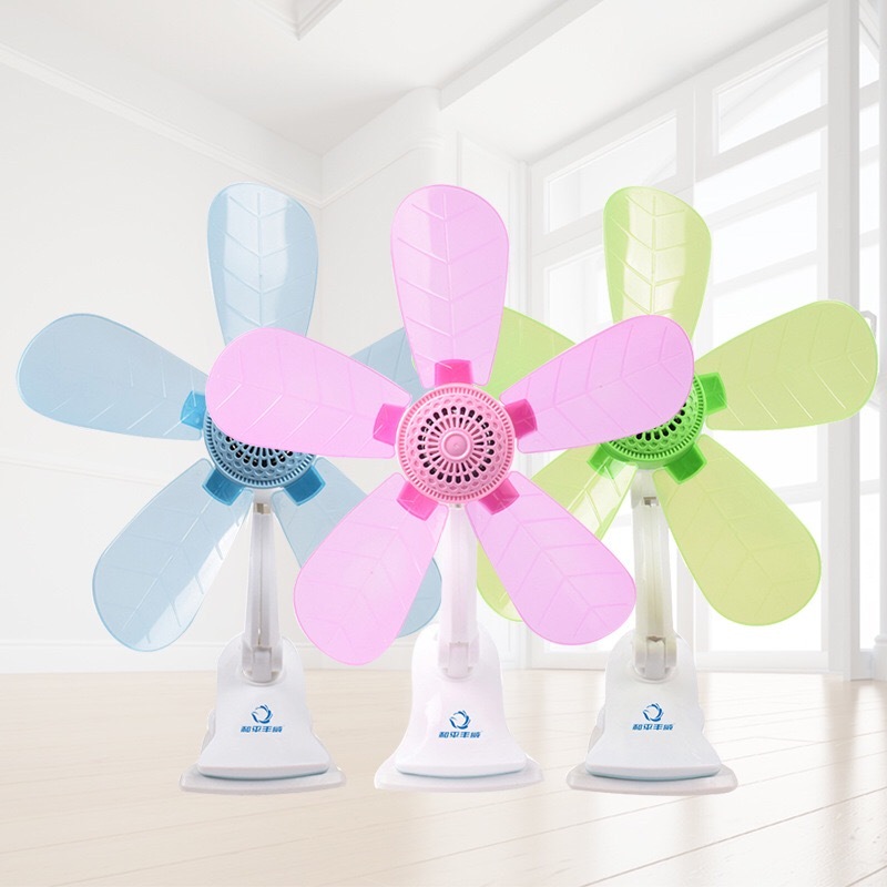 5 blade Portable Clip ELectric Fan (random colors) | Shopee Philippines