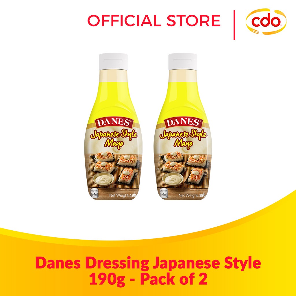 DANES Japanese Style Mayo 190g - pack of 2 | Shopee Philippines