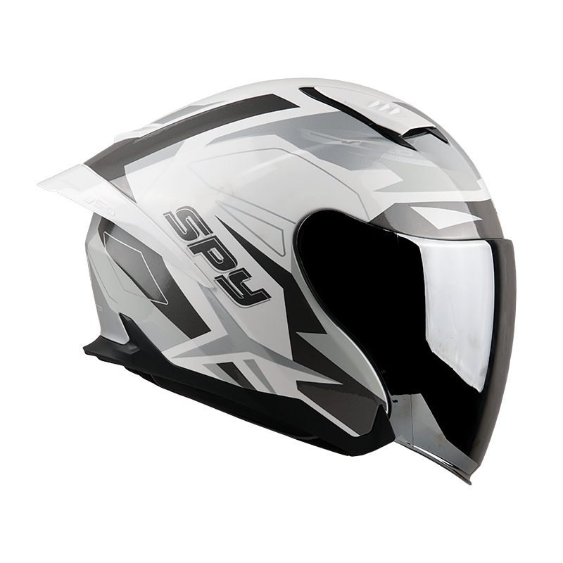 Spy VELO JET S1 - Open Face Dual Visor Helmet (FREE Clear Visor ...