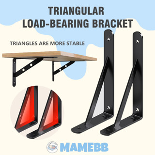 Triangle Stainless Steel Corner Hanging Mounted Heavy Duty Wall Bracket ...