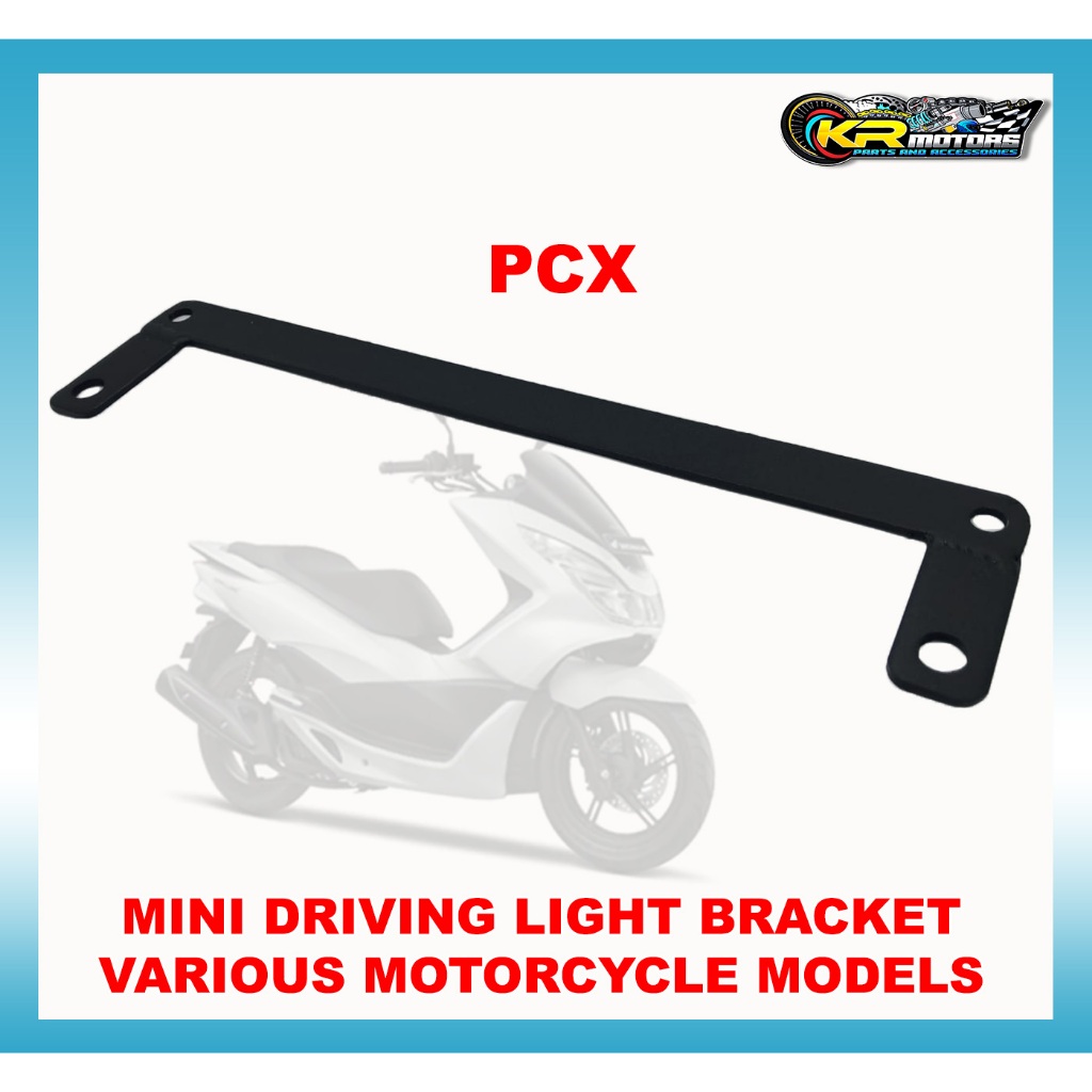 PCX Mini Driving Light Bracket 5mm Thick Reinforced Steel for ...