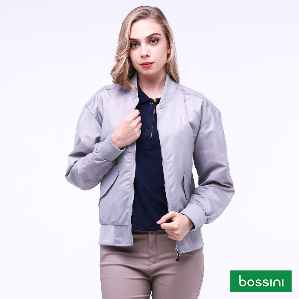 Bossini Ladies Bomber Jacket OLT10-0007 | Shopee Philippines