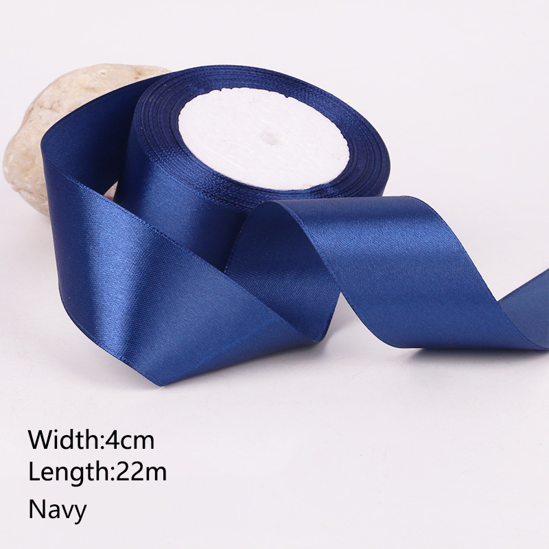 [BUY 1 TAKE 1] 4cm (25 yards/roll) Satin Ribbon Roll Gift Packaging ...