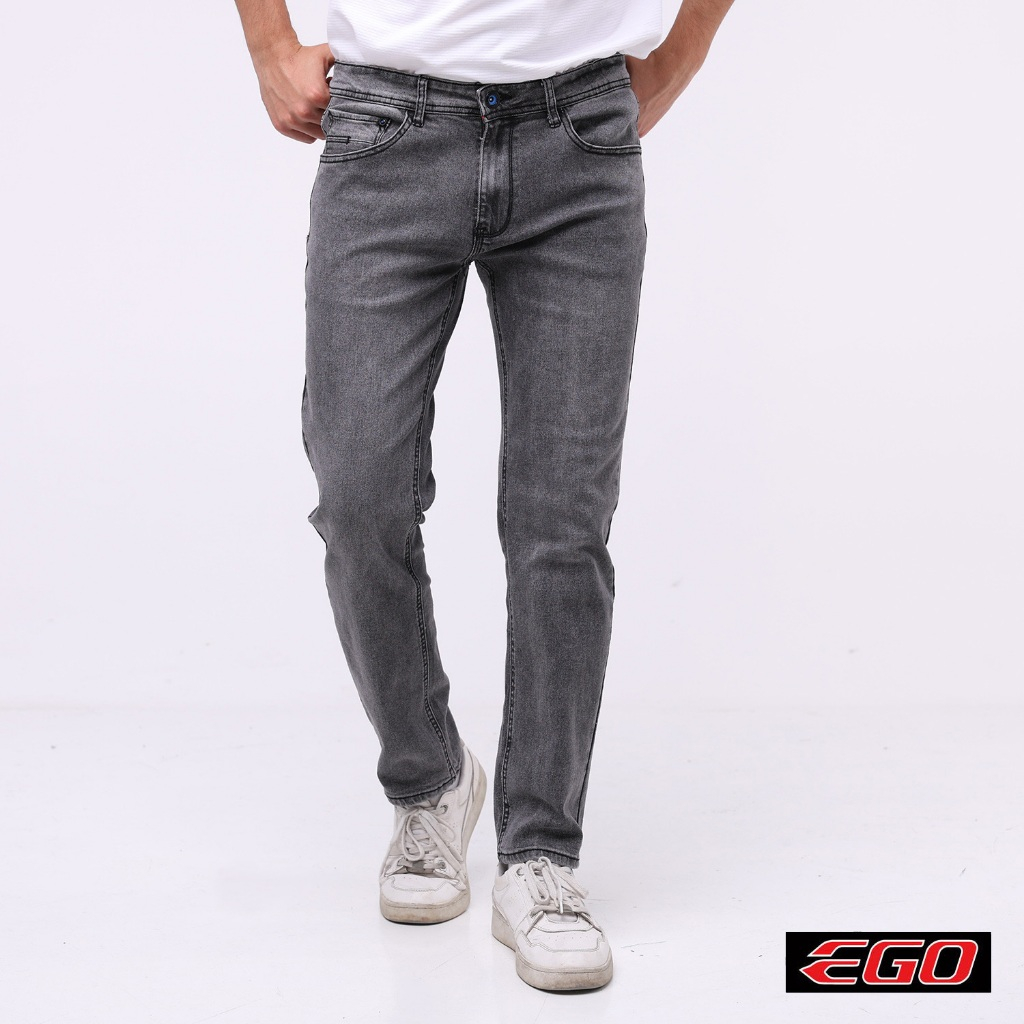 Ego Denim Long Pants Slim Tapered Fit Stretch ESB10-0221 | Shopee ...