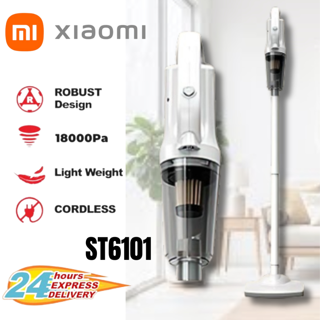 Xiaomi ST6101 PRO Cordless Vacuum Cleaner Rechargeable Cordless Car/Home Vacuum Portable Vacuum ...