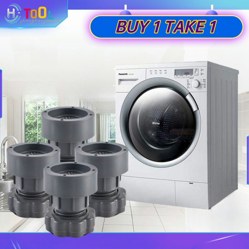 Washing Machine Stand Adjustable Heightener Fridge Dryer Leveling Foot ...