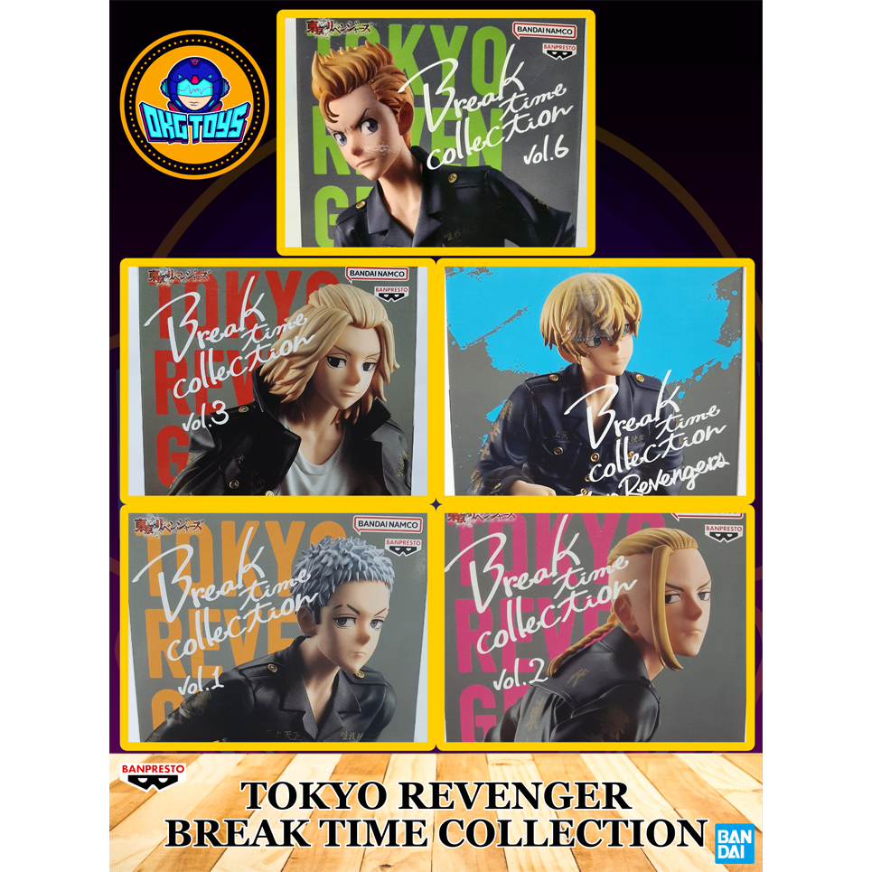 Tokyo Revengers Break Time Collection Mikey Draken Mitsuya Chifuyu ...