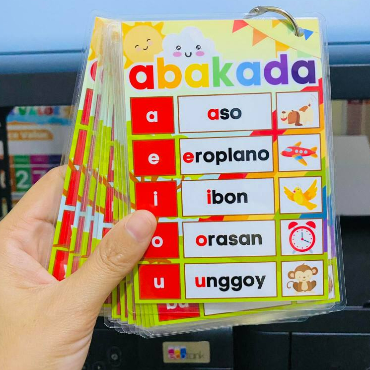 Abakada Pantinig Tagalog Primary Reading Laminated educational flashcards | Shopee Philippines