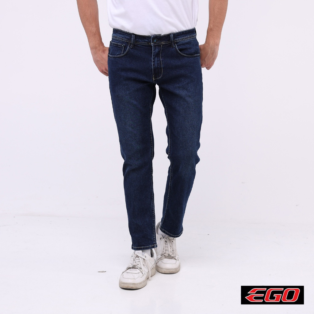Ego Denim Long Pants Slim Tapered Fit Stretch ESB10-0248 | Shopee ...