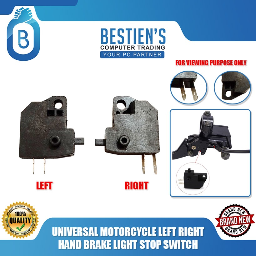 UNIVERSAL MOTORCYCLE LEFT RIGHT HAND BRAKE LIGHT STOP SWITCH | Shopee ...