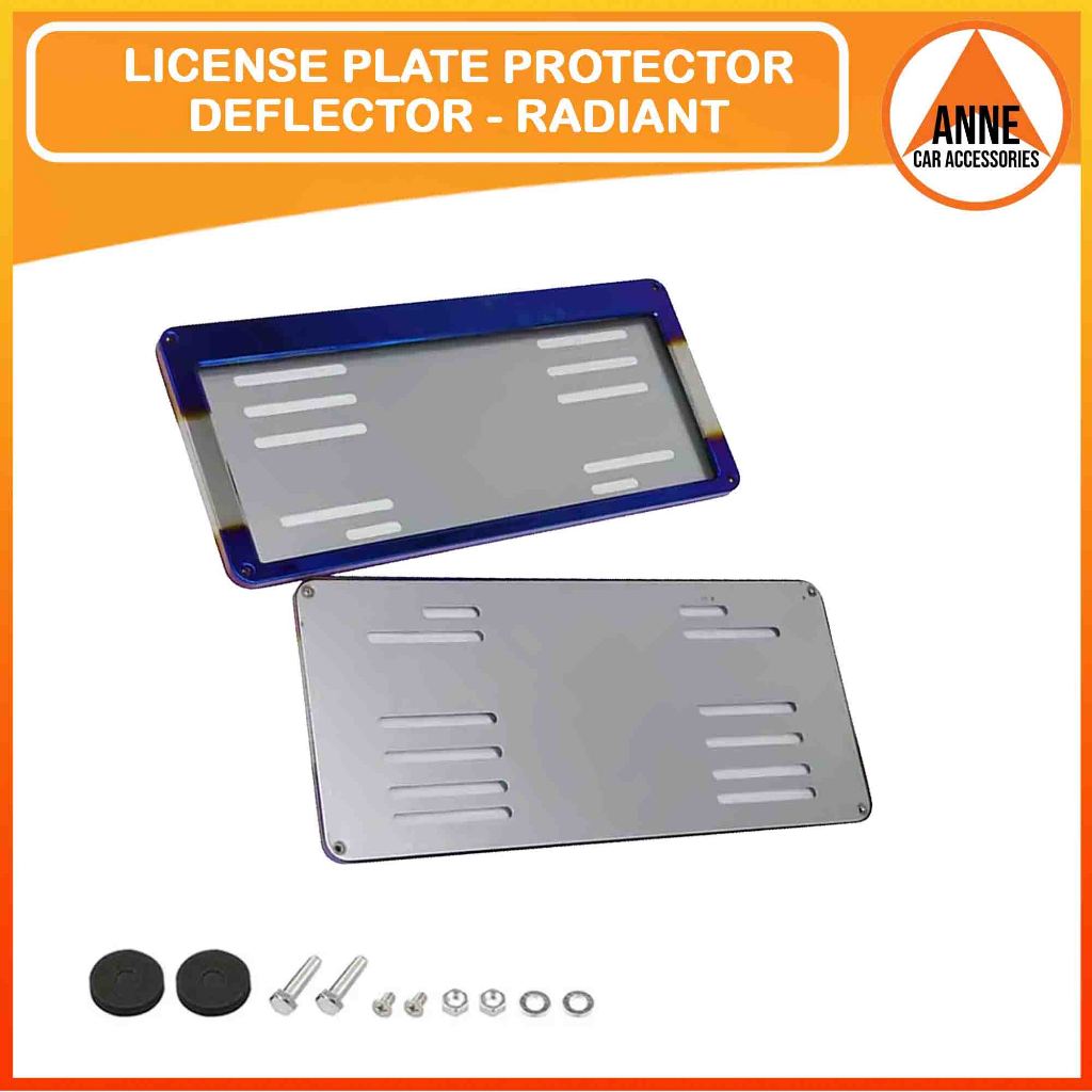 Universal Car License Plate Holder Protector Deflector Car Accessories | Shopee Philippines