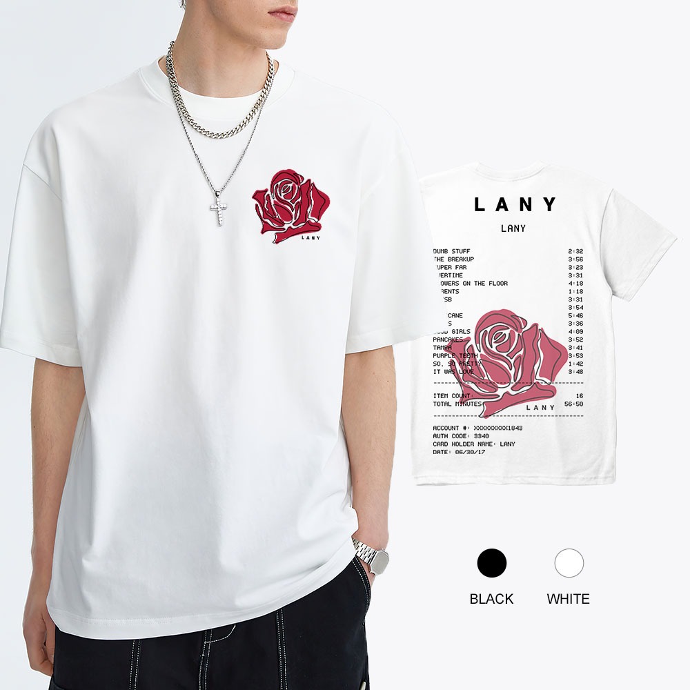 LANY shirt -2024 October 12th Philippine concert fans support pure T-shirtOVERSIZ | Shopee ...