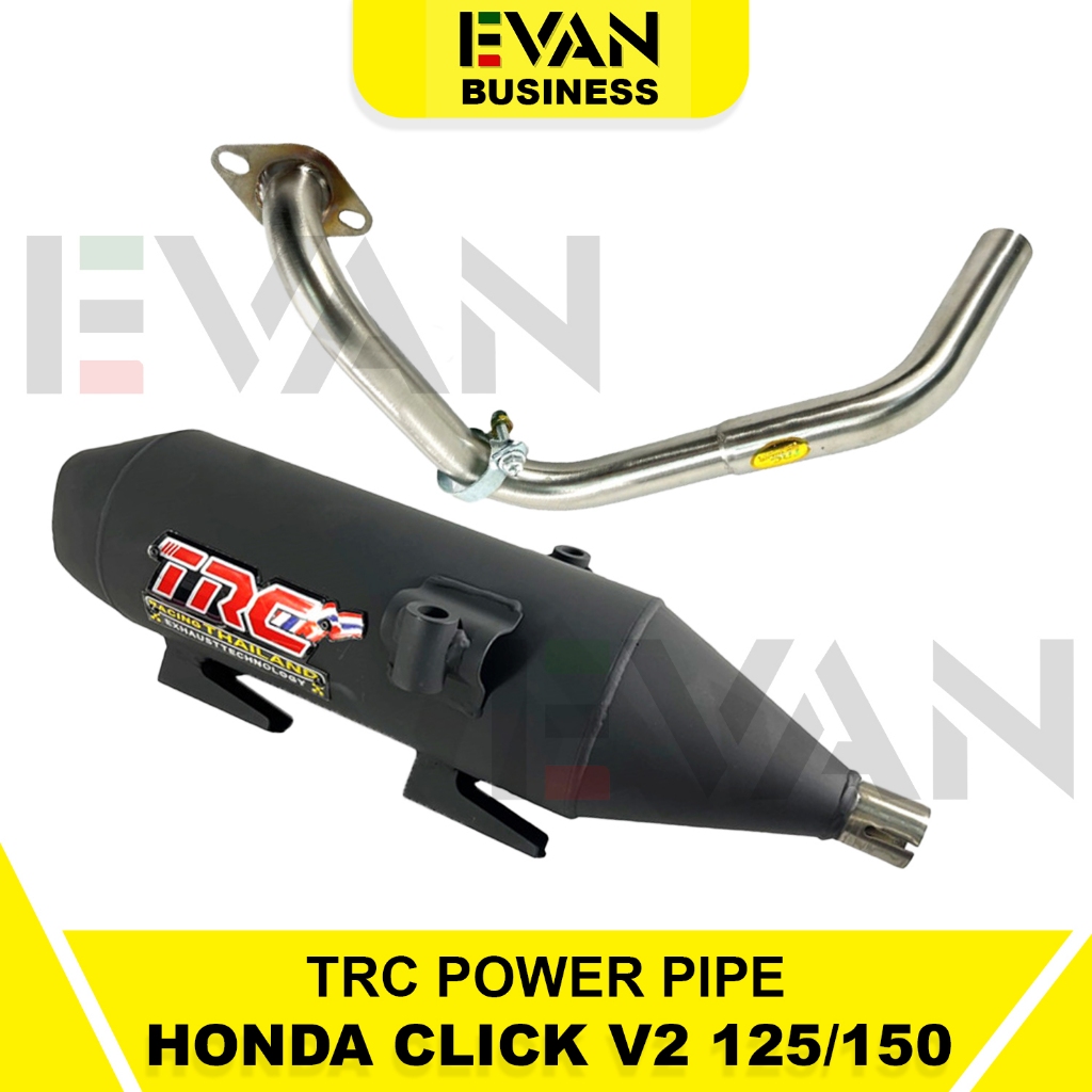 1 SET TRC MUFFLER PIPE FOR HONDA CLICK 125i 150i MADE IN THAILAND ...