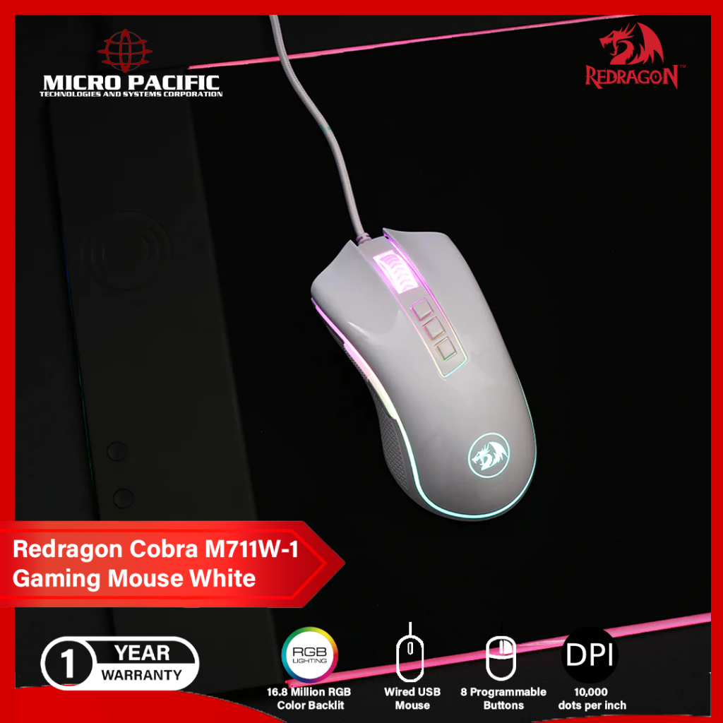 Redragon Cobra M711 RGB Gaming Mouse | Shopee Philippines