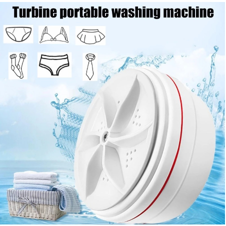 SMT Turbine Washing Machine Portable Turbo Washer Clean, Clothes Lazy ...