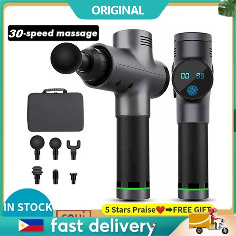 Massage Gun Muscle Relaxation Percussive High Frequency Vibration ...