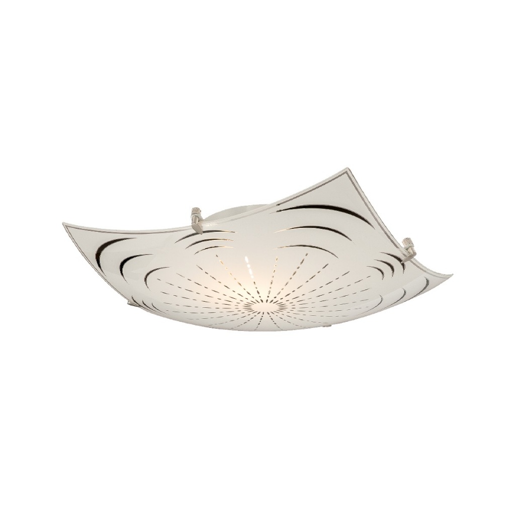 Westinghouse Ceiling Light Fixtures Flush White Glass With Design ...
