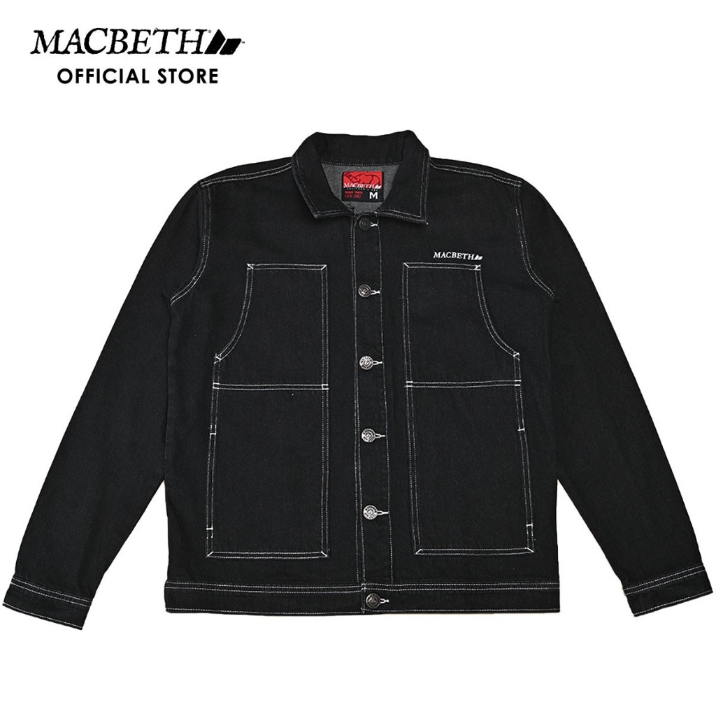 Macbeth Men's Denim Jacket " NATANIEL " ( SALE ) | Shopee Philippines