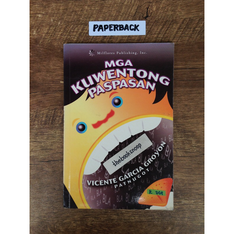 Mga Kuwentong Paspasan by Vicente Groyon filipiniana | Shopee Philippines