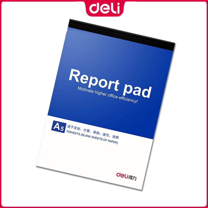 Deli 7712 Notebook Notepads Stationery 140*194mm | Shopee Philippines