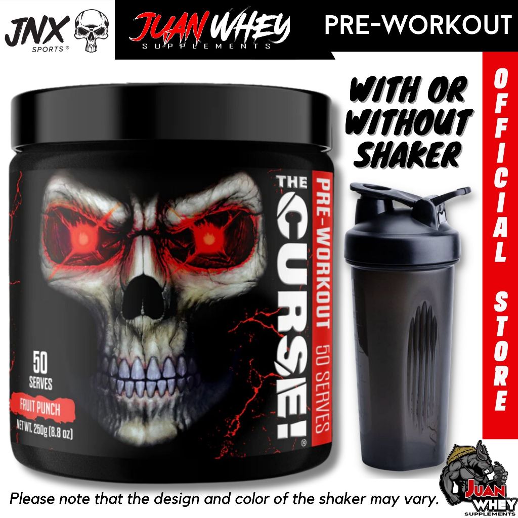 The Curse Pre workout 50 servings - JNX | Shopee Philippines