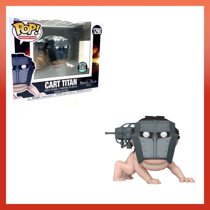 Animation Deluxe Attack on Titan Cart Titan #1290 [Specialty Series ...