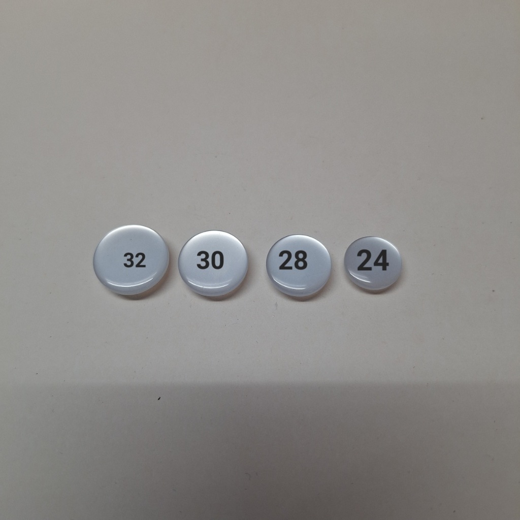 shank Buttons for Nursing uniform sold per dozen | Shopee Philippines